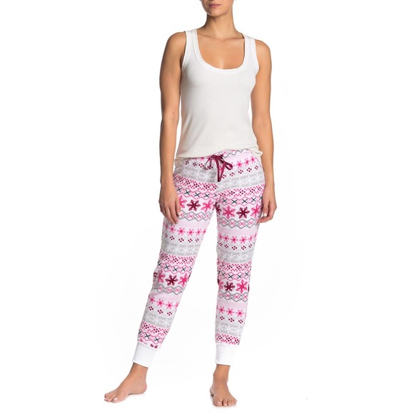 Pj Couture | Intimates & Sleepwear | Pj Couture Fairisle Print Plush ...